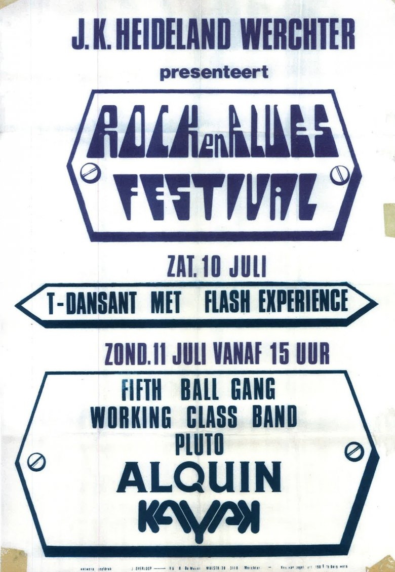 Alle Rock Werchter line-up posters sinds 1975 | Festileaks.com