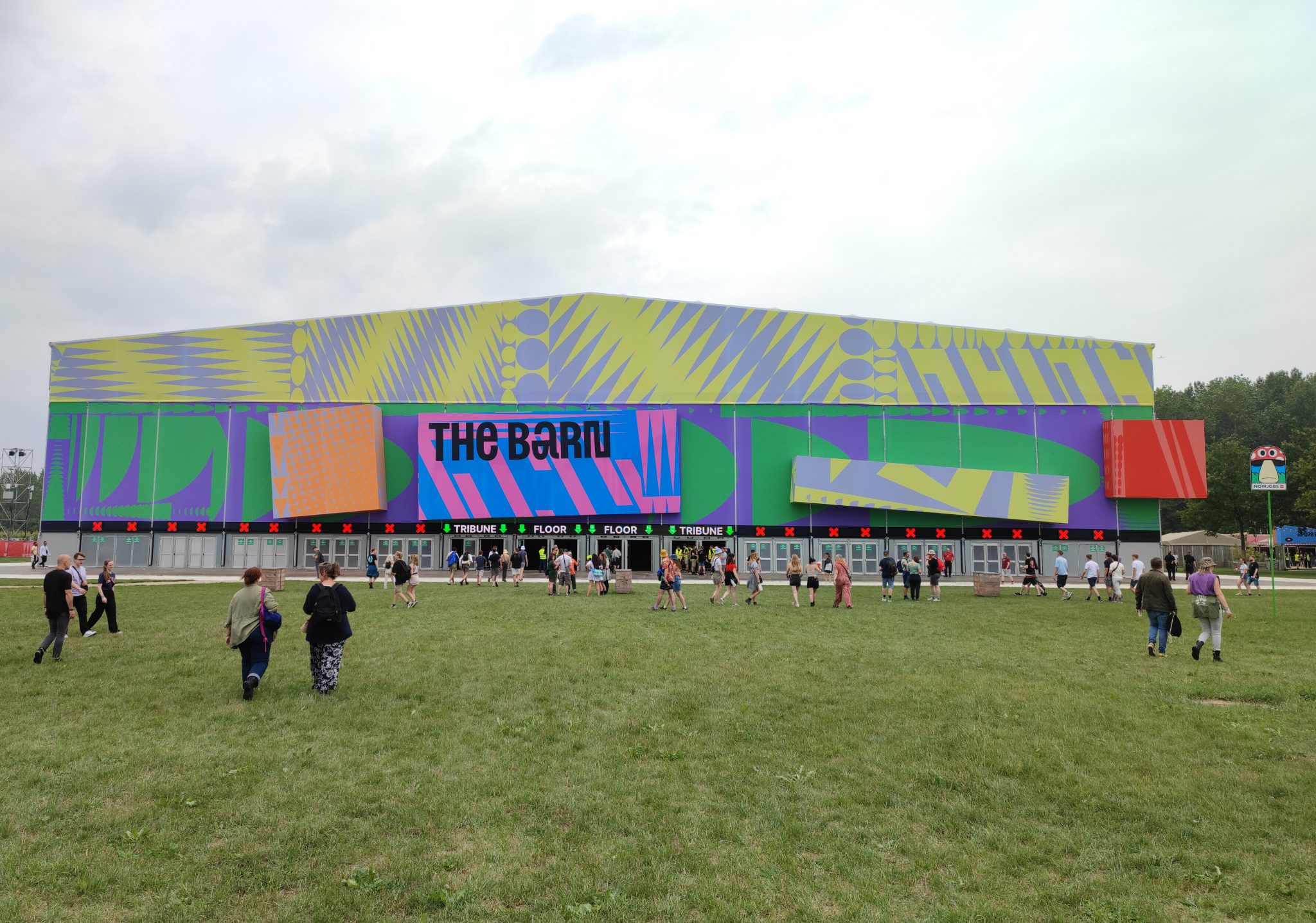 Hoe vroeg moet je in de Barn zijn op Rock Werchter 2023?