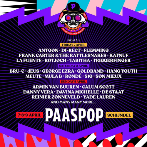 Alle Paaspop line-up posters op een rij | Festileaks.com