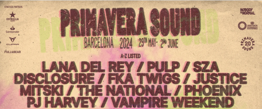 Wat opvalt aan de line-up voor Primavera Sound Barcelona 2024