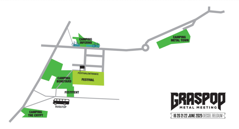 Graspop 2025 maakt prijzen en campinginfo bekend | Festileaks.com