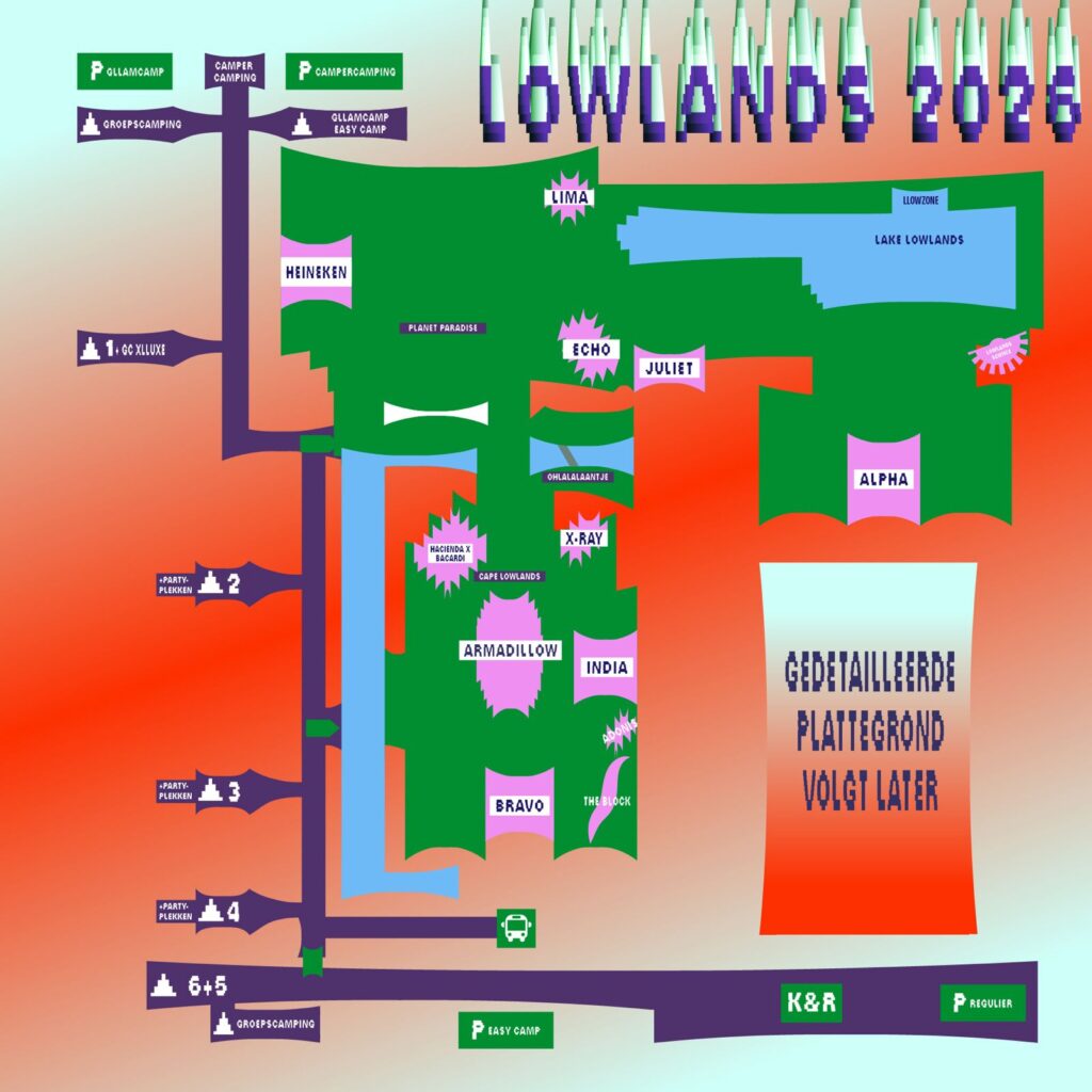 Lowlands 2026 | Nieuws, line-up, tickets en meer