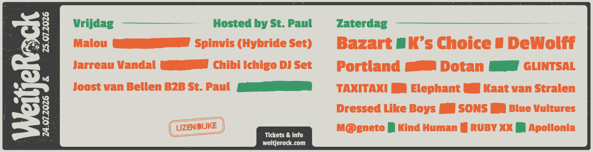 Crammerock 2026 | Nieuws, line-up, tickets en meer